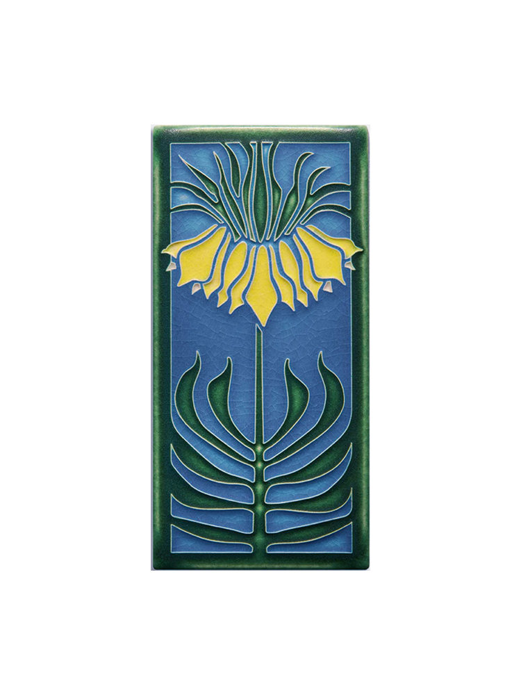 Persian Lily Blue - Motawi Tileworks | A2AC Online Shop