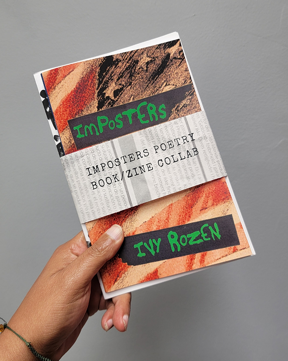 Imposters Book/Zine Collab - Althea Jones and Ivy Rozen | A2AC Online Shop